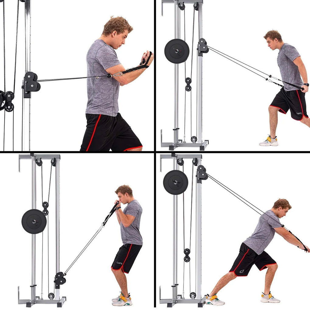 WALL OR RACK MOUNTED CABLE PULLEY MACHINE – Rock Solid Fitness Equipment