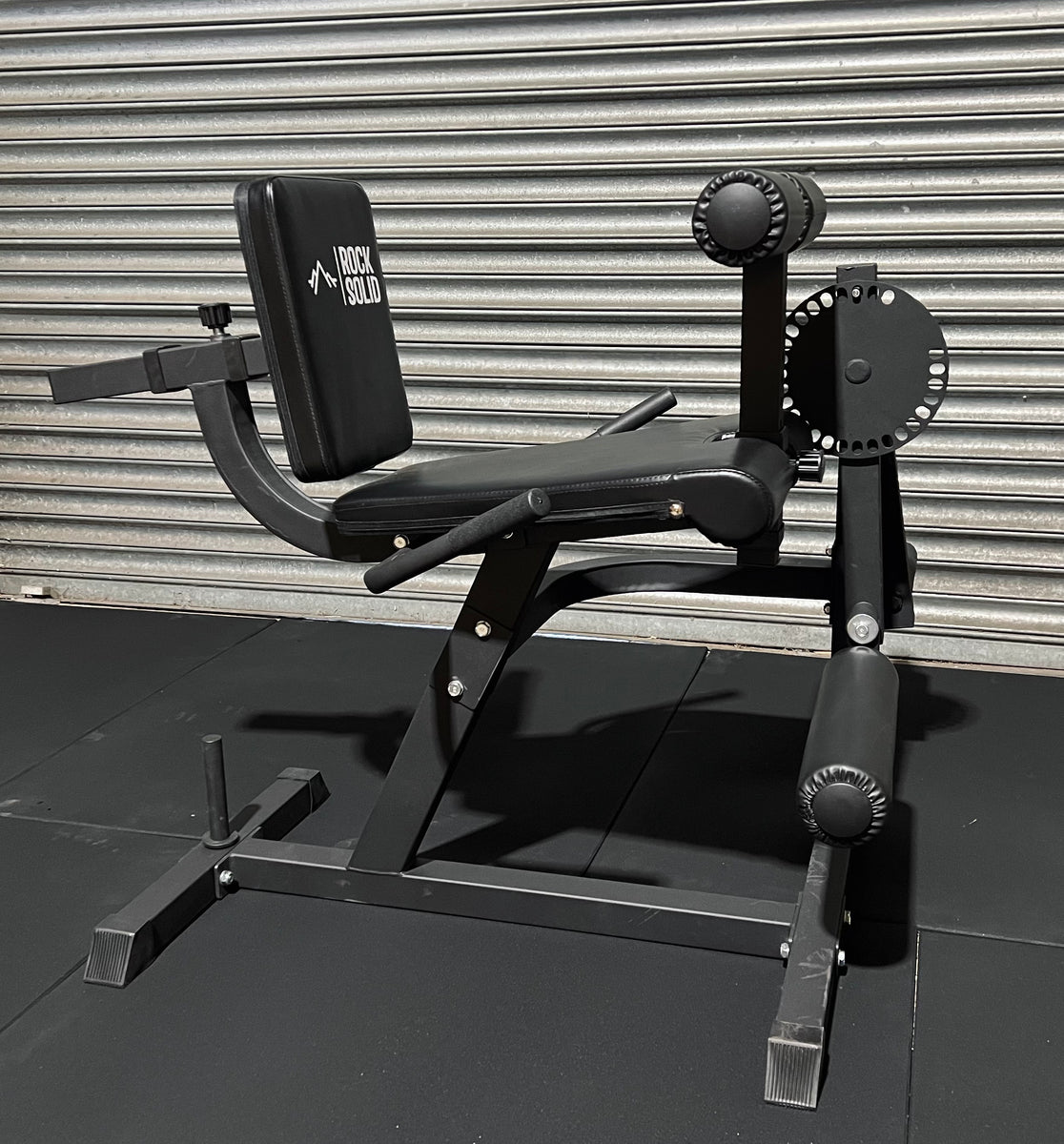 ROCK SOLID LEG EXTENSION/CURL MACHINE – Rock Solid Fitness Equipment